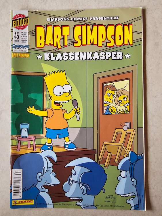 Bart Simpson #45 Klassenkasper (Gebraucht) in Schneisingen für CHF 2 – mit Lieferung auf Ricardo ...
