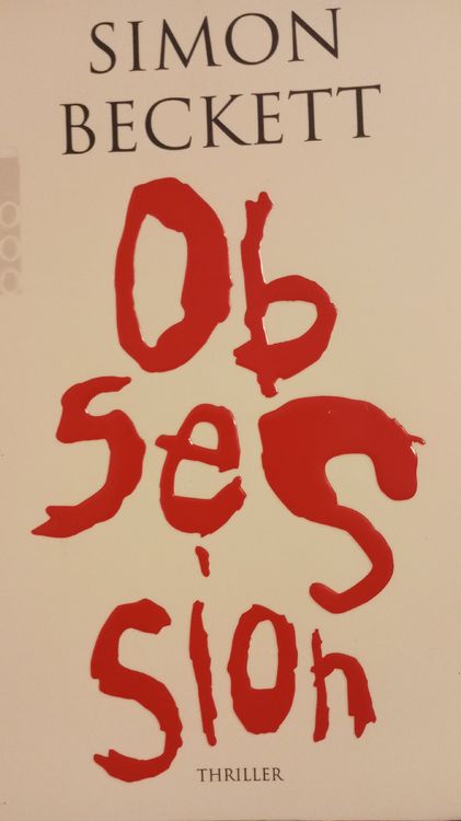 Thriller "Obsession" von Simon Beckett, Top Zustand (Neu (gemäss ...