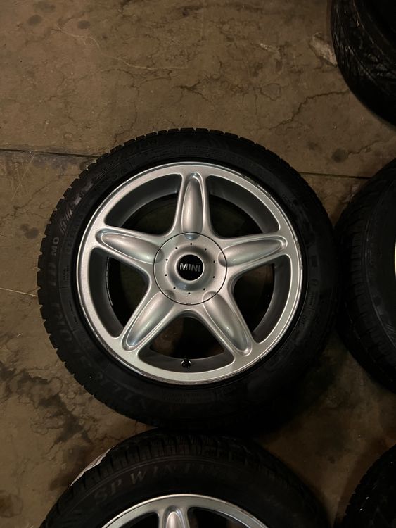 Mini Cooper R50 R56 6.5x16 ET48 Original Felgen Winterräder (Gebraucht ...