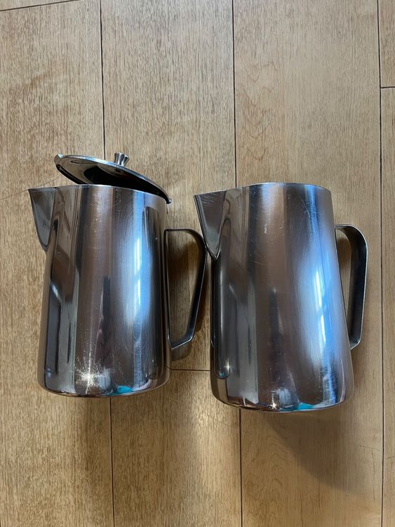 Chromstahl Krüge (Neu (gemäss Beschreibung)) in Seon für CHF 29 – mit Lieferung auf Ricardo kaufen