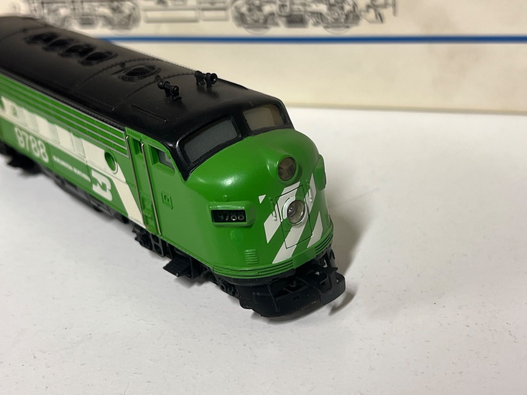 Märklin 4181 Burlington F 7 AC H0 Dummy (Gebraucht) in Geroldswil für ...