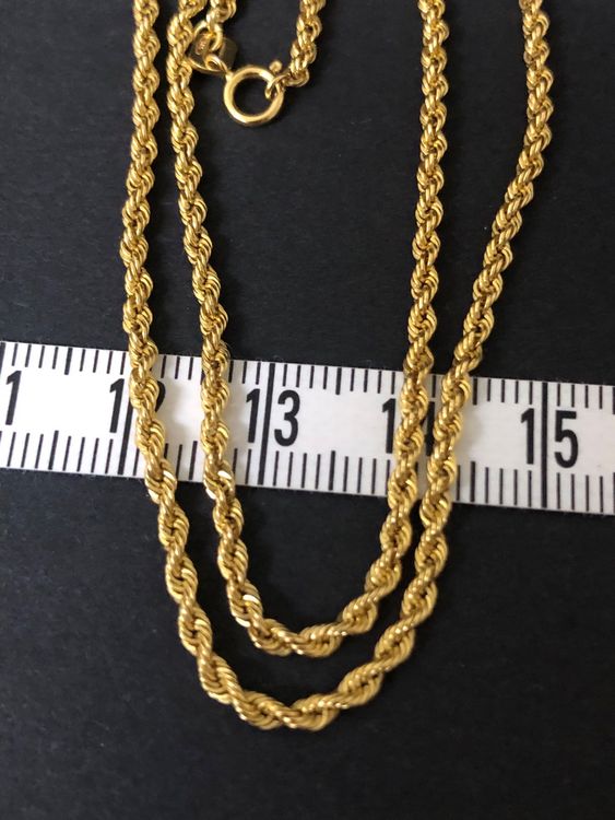 Gelbgold Kette 585, 14K | Kaufen auf Ricardo