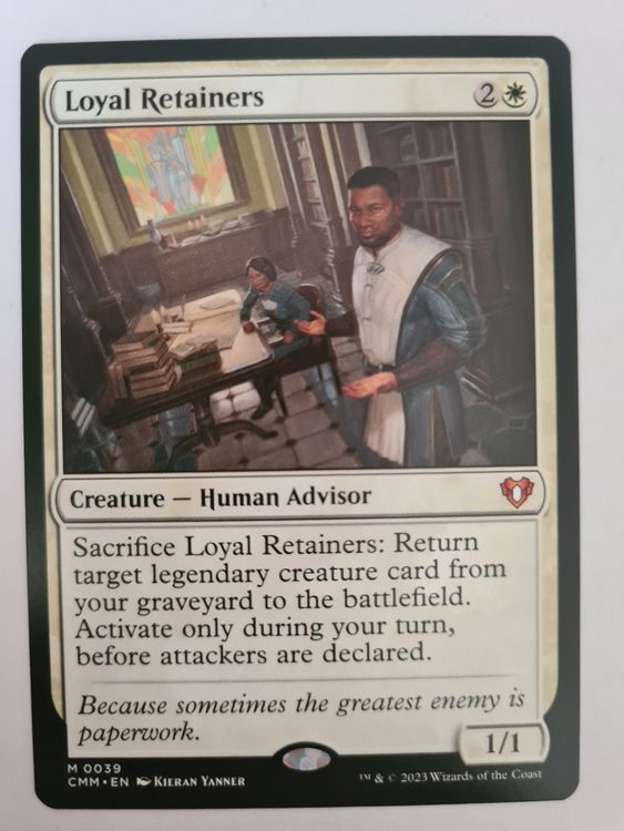 MTG, Loyal Retainers, CMM-0039 | Kaufen auf Ricardo