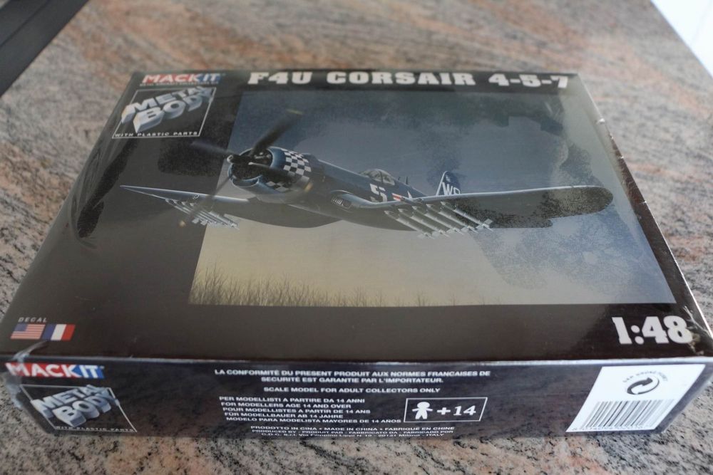 F4U Corsair 4-5-7 1/48 MackIT (Neu und originalverpackt) in Mörschwil für CHF 42 – mit Lieferung ...