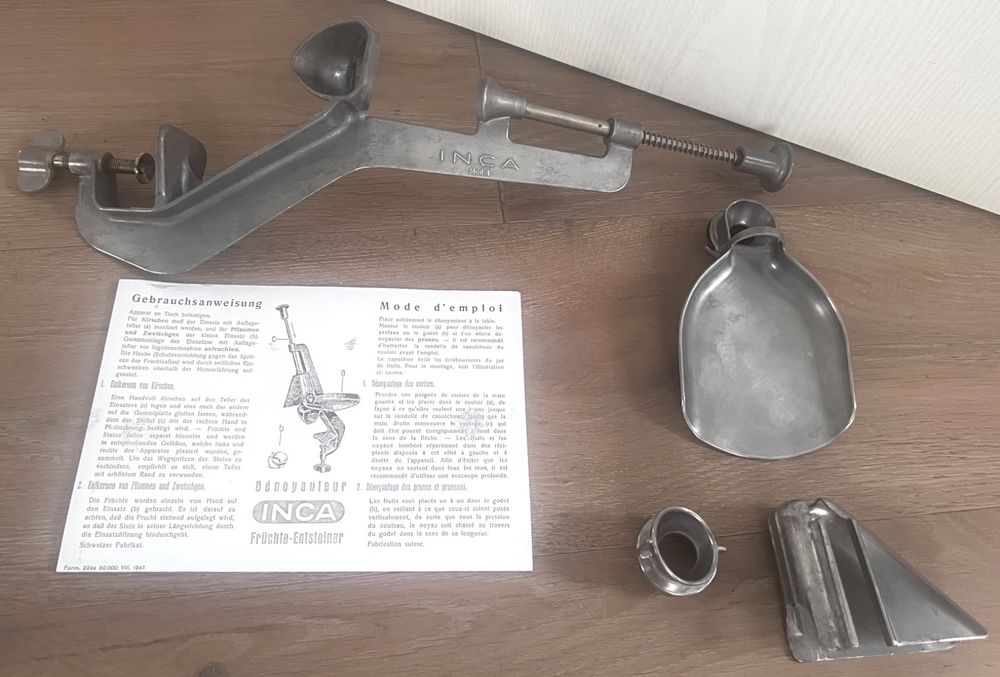 Kirsch-/Pflaumen- Früchteentsteiner INCA FRUTAREX Entsteiner (Gebraucht ...