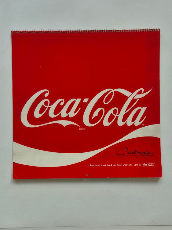 Wandkalender 1987 Coca Cola VINTAGE | Kaufen auf Ricardo