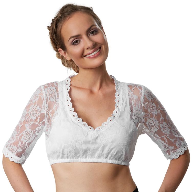 Dirndlbluse Heidi - S (Neu und originalverpackt) in Murten für CHF 35 – mit Lieferung auf ...