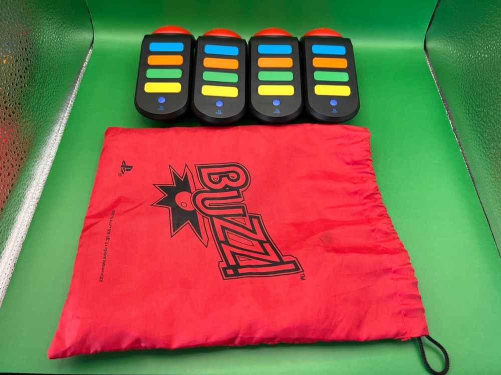 Buzz Controller (4 Stück) - Playstation 3 | Kaufen auf Ricardo