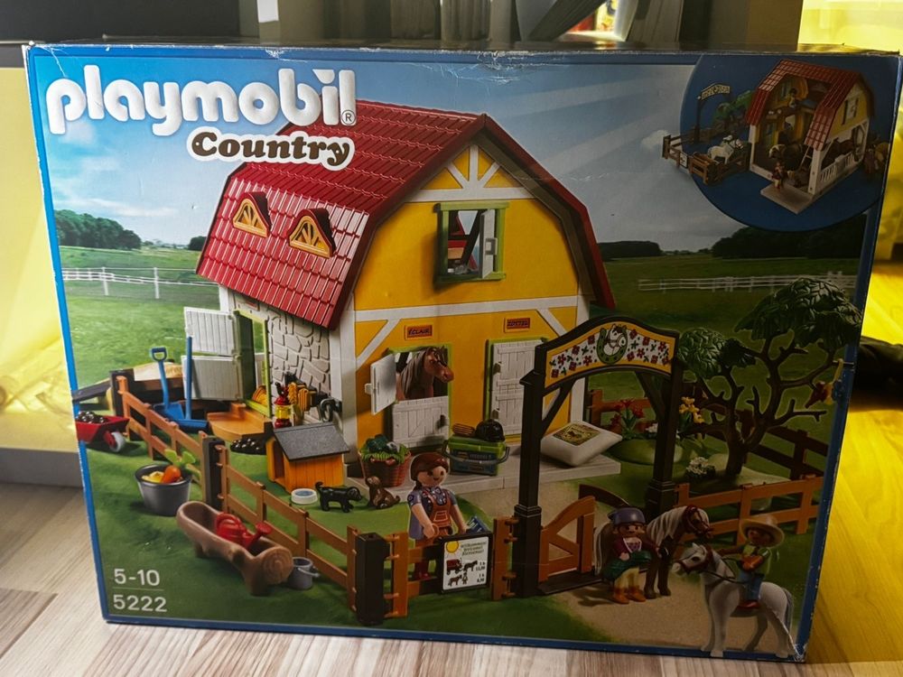 5222 Bauernhof Playmobil (Gebraucht) in Hergiswil NW für CHF 100 – mit Lieferung auf Ricardo kaufen