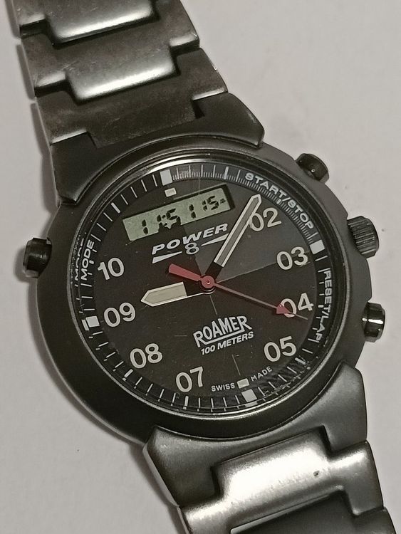 Roamer Power8 digital-analog Quarz Uhr (Gebraucht) in Grenchen für CHF ...