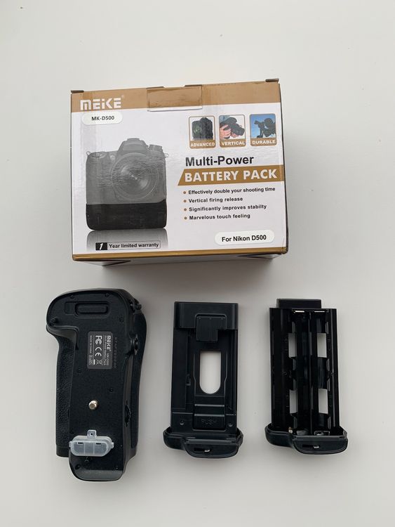 Meike Multi Power Battery Pack // Nikon D500 (Gebraucht) in Neuenkirch ...