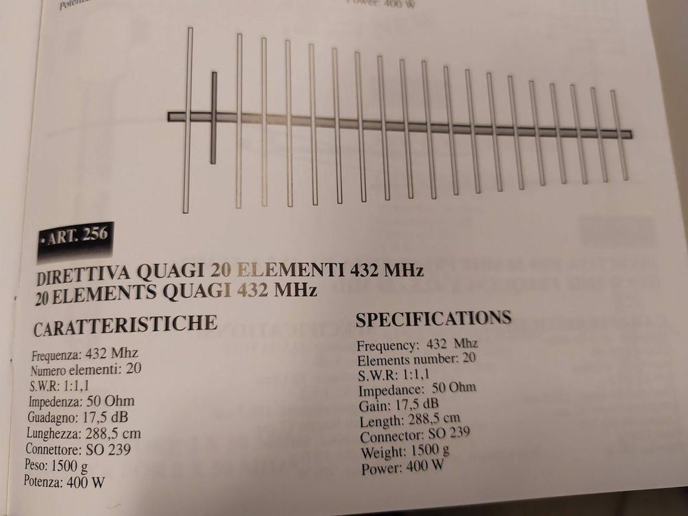 Eco Quagi 20 ele 432MHz | Kaufen auf Ricardo