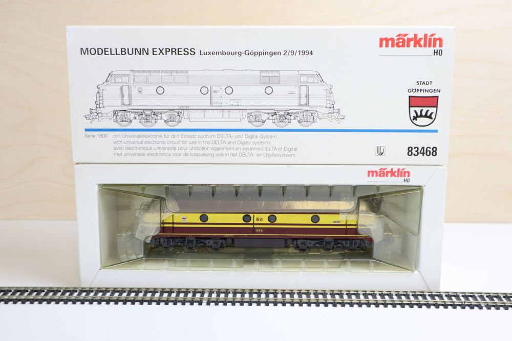Märklin Diesellok Serie 1800 Digital Nr. 83468 - Top Modell (Gebraucht ...