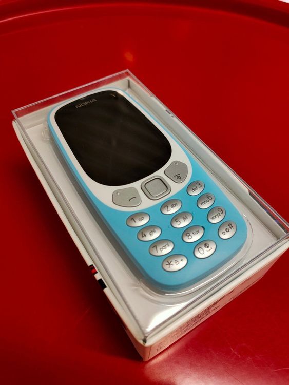 Nokia 3310 3G DualSIM hellblau SIM Free (Neu und originalverpackt) in Liestal für CHF 49 – mit ...
