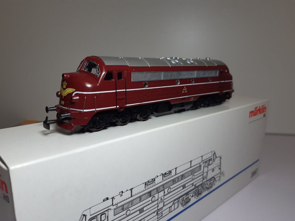 Märklin 3067 Diesellok DSB MY 1101 analog (Gebraucht) in Lostorf für ...