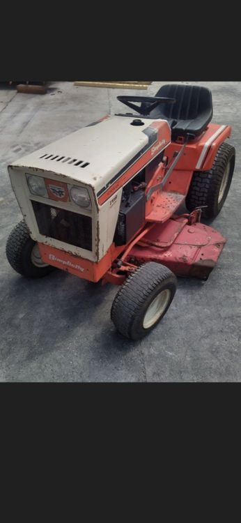 Simplicity 7116 Oldtimer Rasentraktor, Mähwerk, Zustand s... (Gebraucht ...