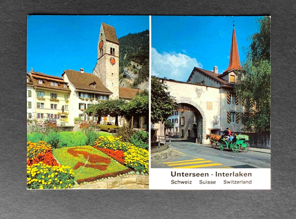 AK Unterseen Interlaken Schweiz Suisse Switzerland | Kaufen auf Ricardo