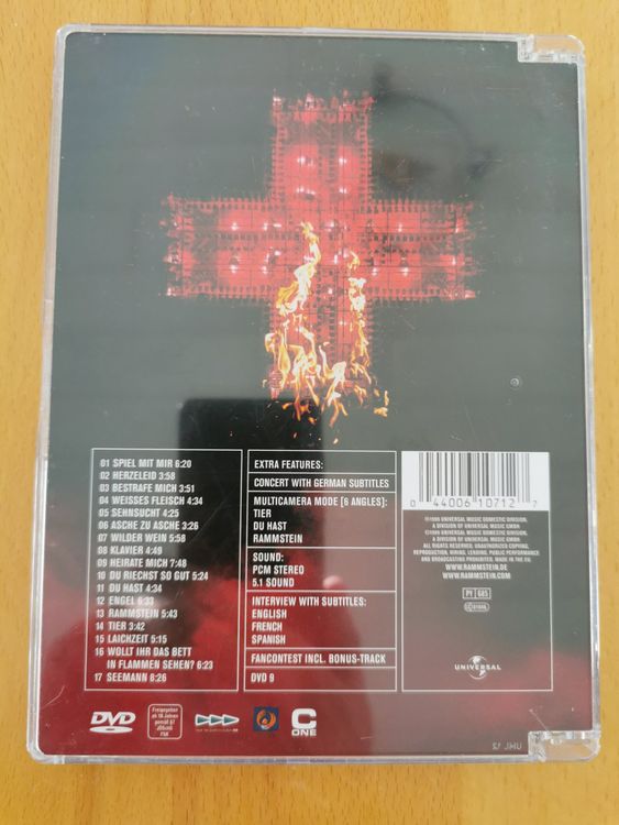 Musik-DVD "Rammstein - Live aus Berlin" (Gebraucht) in St.Gallen für ...