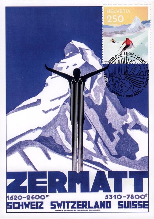 Maximumkarte CH Sehenswürdigkeiten - Zermatt (Neu (gemäss Beschreibung)) in Dottikon für CHF 6 ...