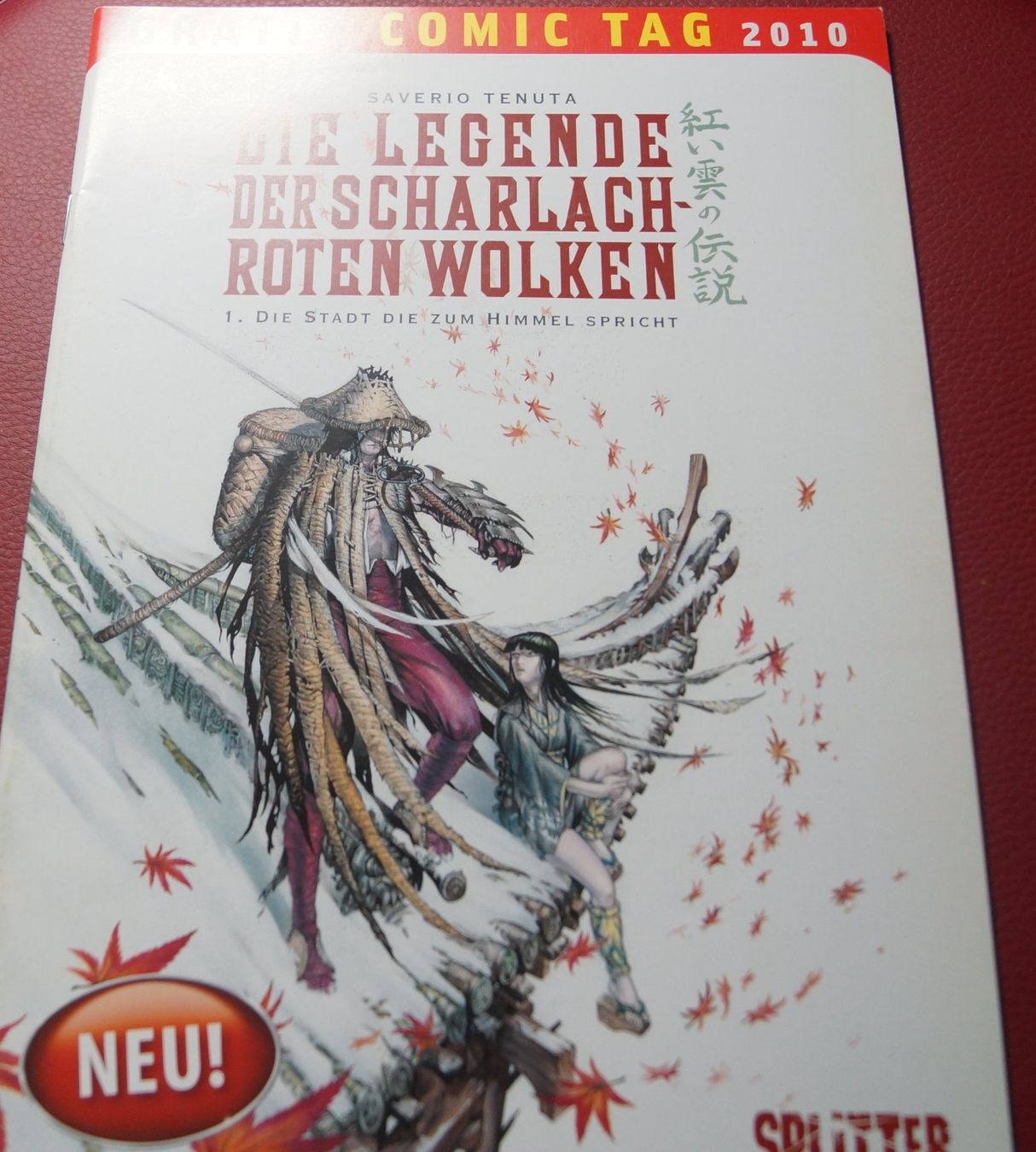 Die Legende der scharlachroten Wolken Comic, Top Zustand (Gebraucht) in ...