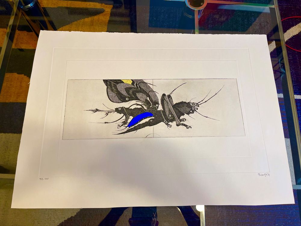 Lithographie karl Bianga (D'occasion) à Montreux pour CHF 40 – avec ...
