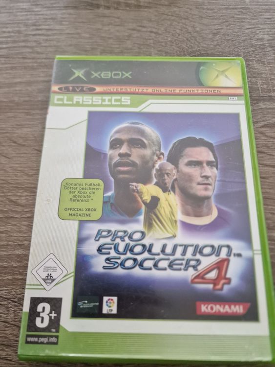 Xbox Classic pro Evolution Soccer 4 (Gebraucht) in Kleindöttingen für ...