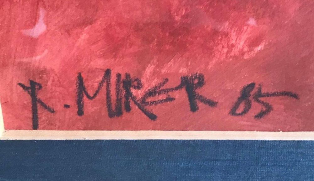 Rudolf Mirer, Originalgemälde (Gebraucht) in Einsiedeln für CHF 7500 – nur Abholung auf Ricardo ...