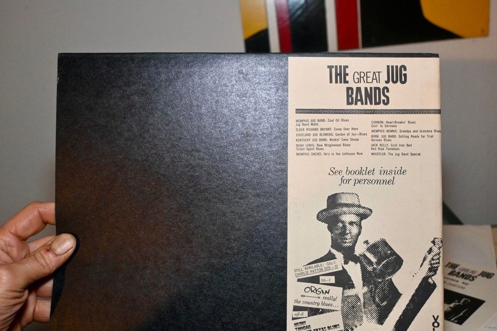 Various – The Great Jug Bands US LP 1962 with BOOKLET (Gebraucht) in ...