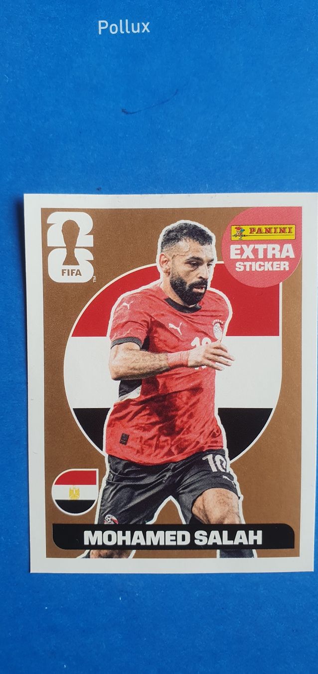 Extra Sticker Panini 2026 Mohamed Salah (Neuf avec emballage d'origine ...
