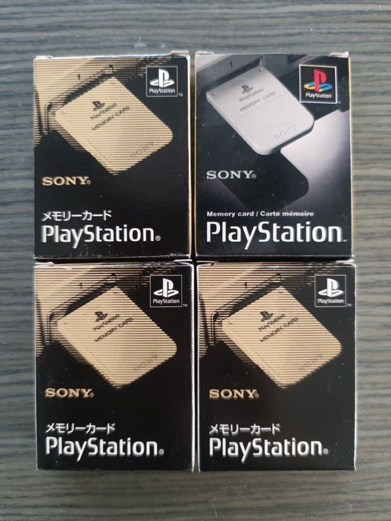 4x Playstation 1 Memory Card (Neu (gemäss Beschreibung)) in St-Légier ...