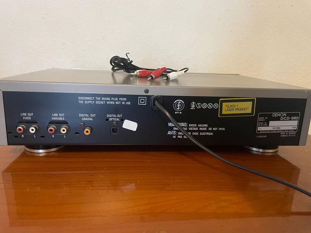 DENON DCD-980 HIGH END CD PLAYER | Kaufen auf Ricardo
