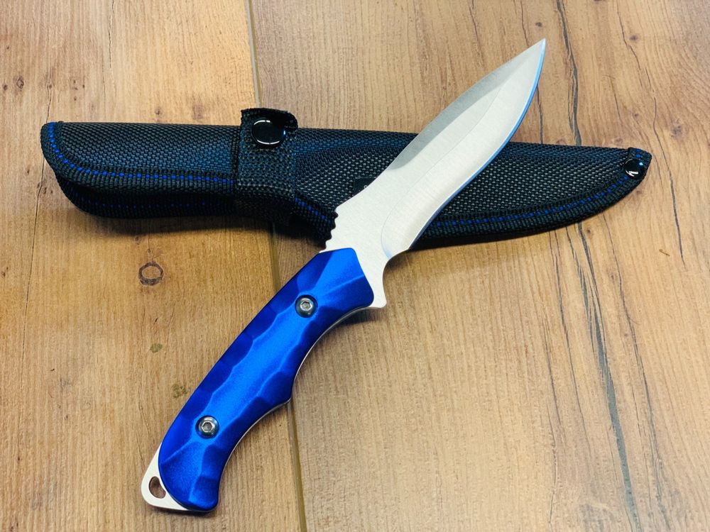 Tactical Messer Feststehend Primo Capitano BLAU 21cm NEU (Neu und ...