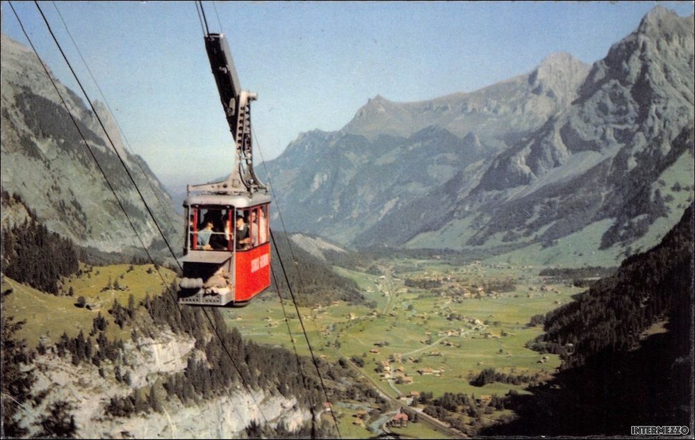 Kandersteg BE // 1957 Seilbahn Stock - Gemmi (Gebraucht) in für CHF 8 ...