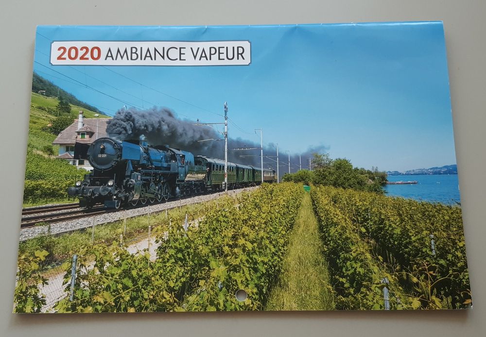 Alter Kalender 2020 Bahn AMBIANCE VAPEUR VAL DE TRAVERS | Kaufen auf ...