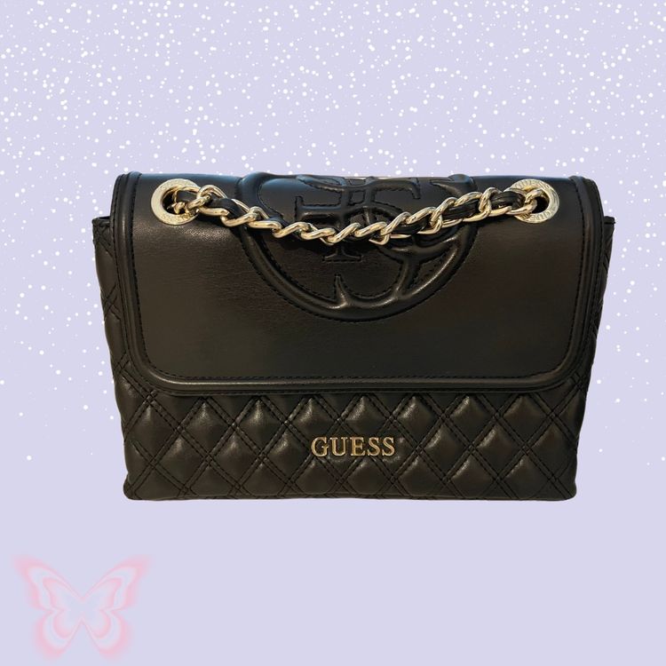 Guess Sac a bandoulière noir style chanel (Gebraucht) in Lausanne für ...