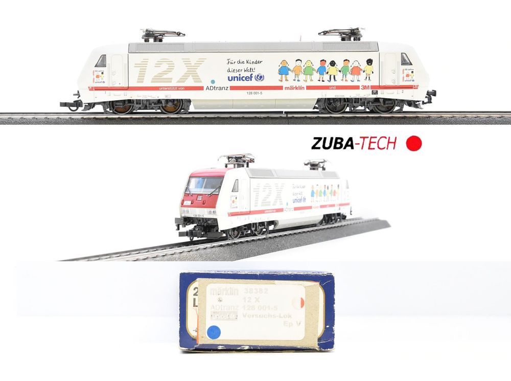 Märklin HAMO 38382 BR 128 DB Unicef H0 GS Analog ohne OVP | Kaufen auf ...