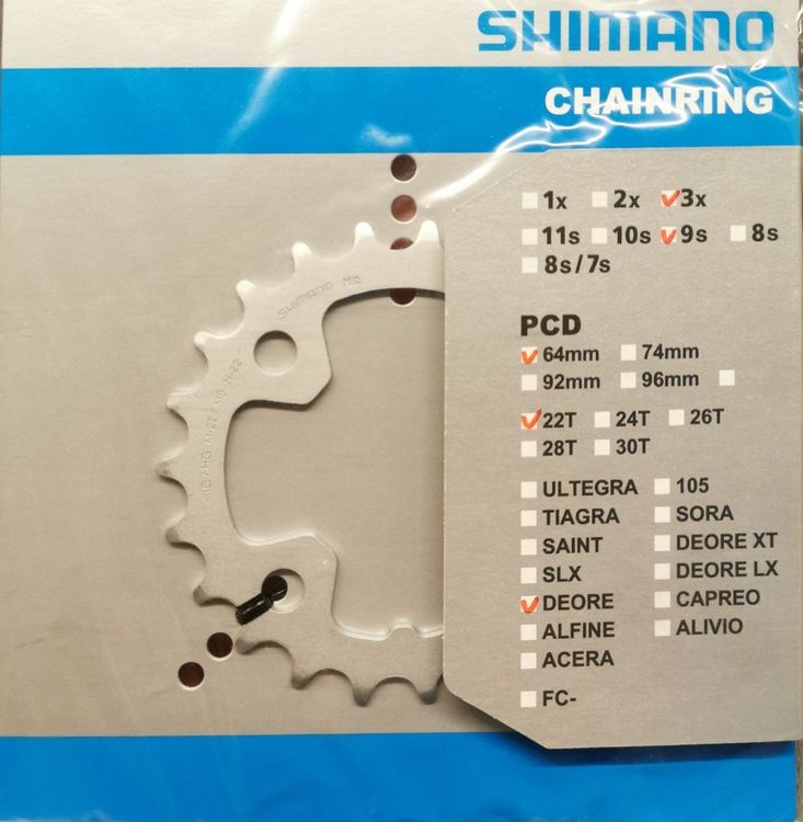 SHIMANO Deore Kettenblatt-Set FC-M510 (Neu und originalverpackt) in Rothenburg für CHF 44 – mit ...