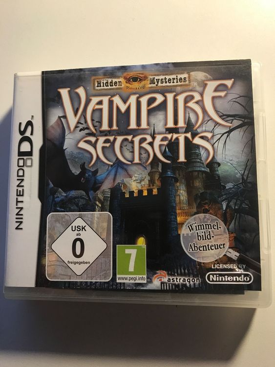 Vampire Secrets Nintendo DS | Kaufen auf Ricardo