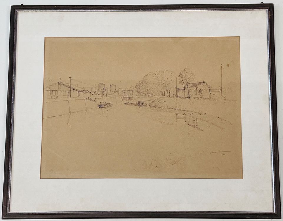 Alte Tuschzeichnung Unleserlich Handsigniert (Gebraucht) in Root für CHF 10 – mit Lieferung auf ...