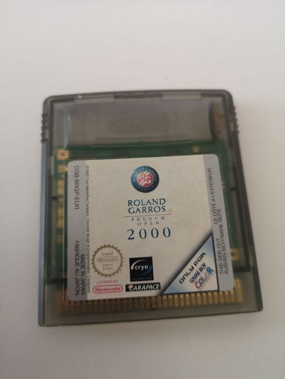 Roland Garros 2000 (Game Boy Color) (Gebraucht) in Herisau für CHF 10 ...