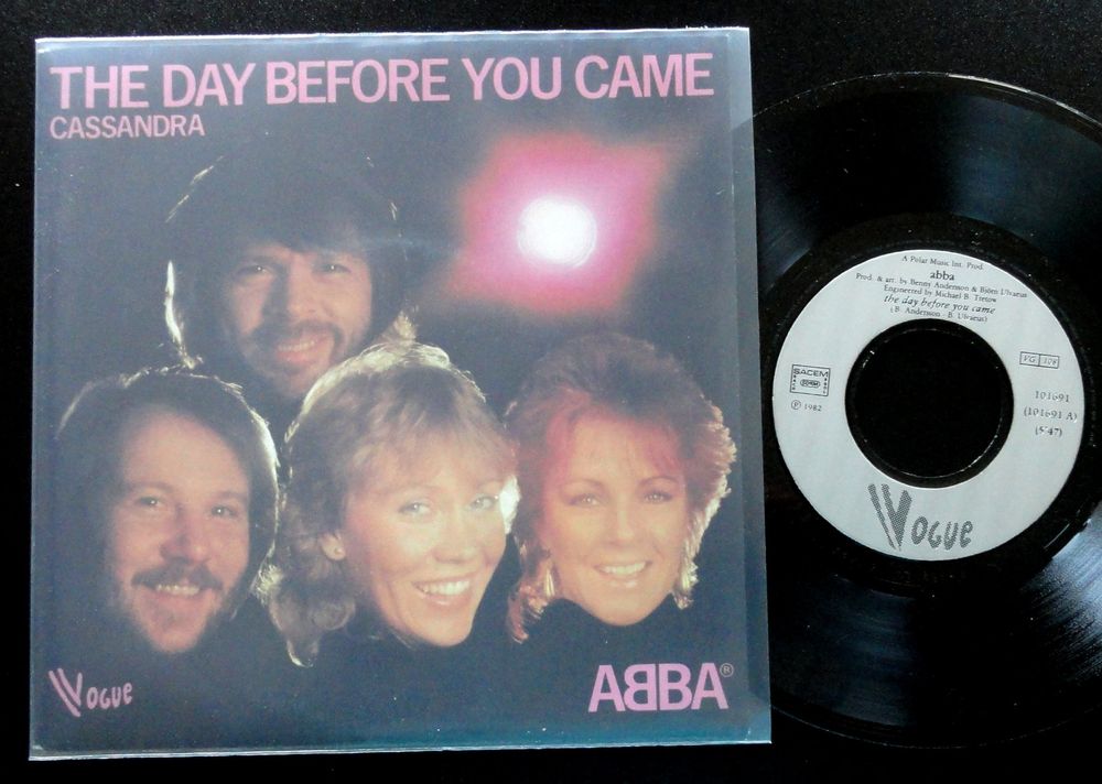 SI ABBA the dy before you came POLYDOR FR 1982 (Gebraucht) in Kesswil ...