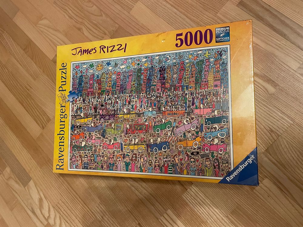 James Rizzi Puzzle 5000 Teile, neu & originalverpackt | Kaufen auf Ricardo