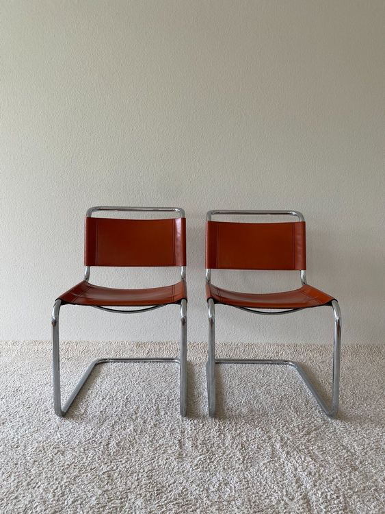 4 Design Freischwinger Stühle Vintage Mid-Century Vintage (Gebraucht) in Dagmersellen für CHF ...