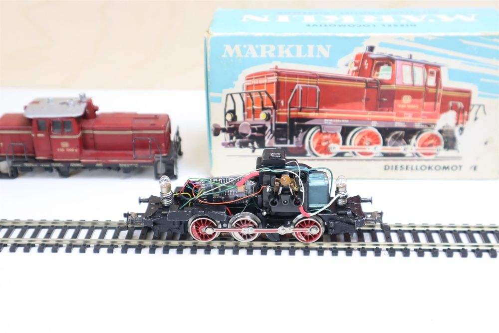 Märklin Digital - Rangierlok V60 + Telex Nr. 3064 (Gebraucht) in ...