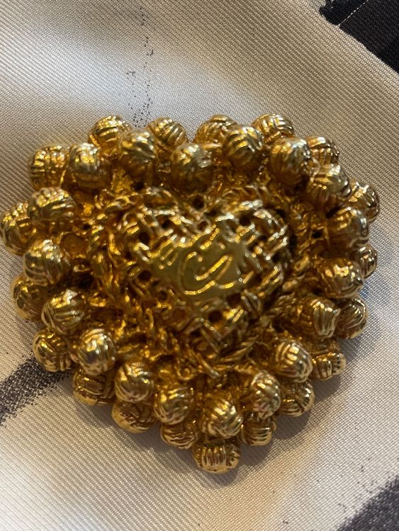 CHRISTIAN LACROIX BROCHE VINTAGE EN MÉTAL DORÉ (D'occasion) à Genève pour CHF 280 – avec ...