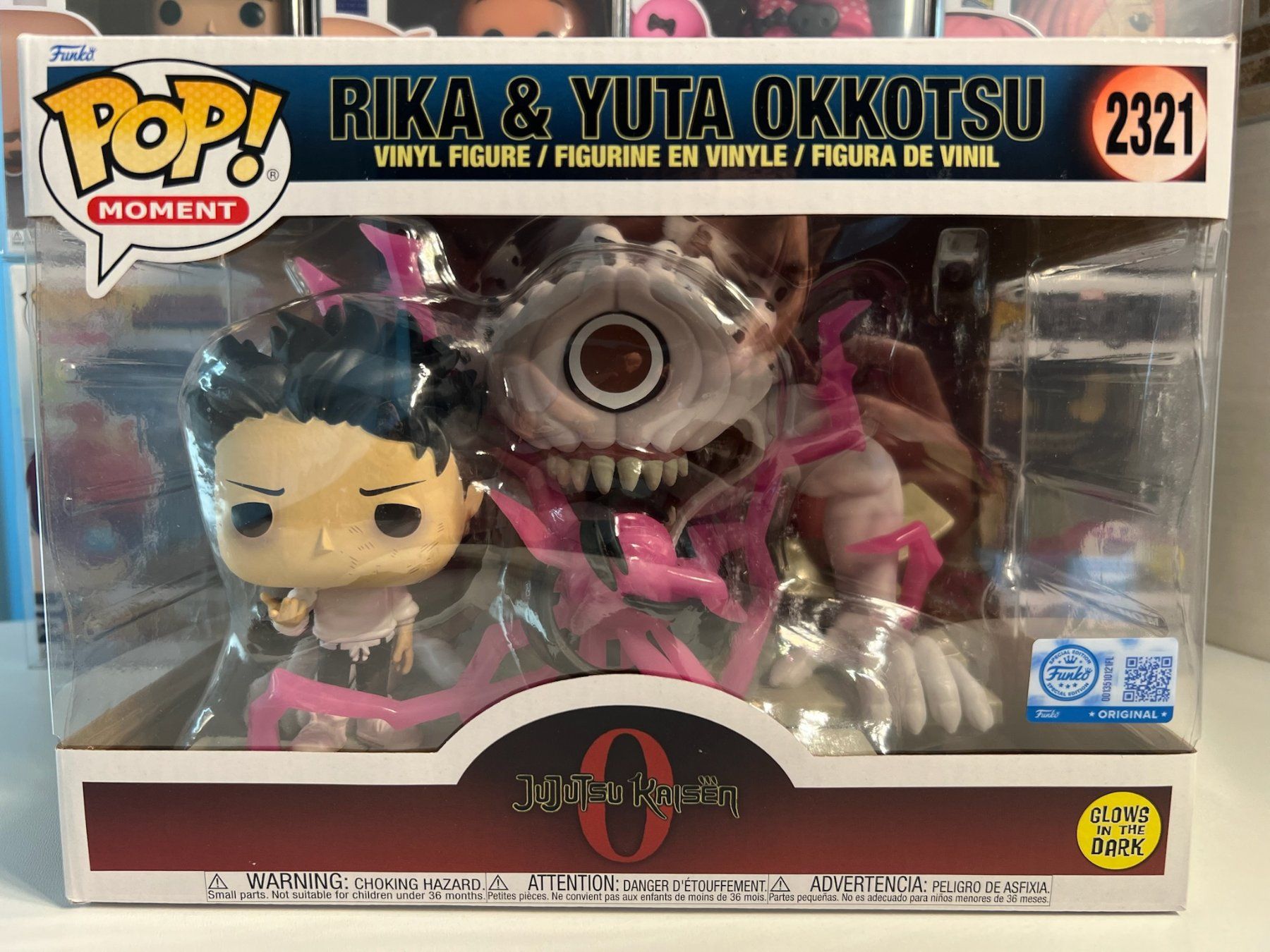 Funko POP! Animation Jujutsu Kaisen 0 Rika & Yuta Okkotsu (Neu und ...