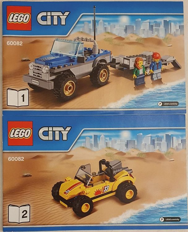 LEGO 60082 - Strandbuggy mit Allrad-Geländetransporter (Gebraucht) in ...