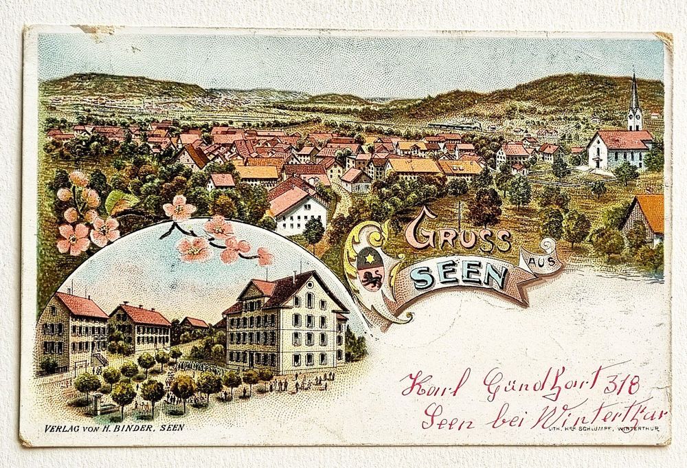 Seen - Winterthur - 1899 | Kaufen auf Ricardo