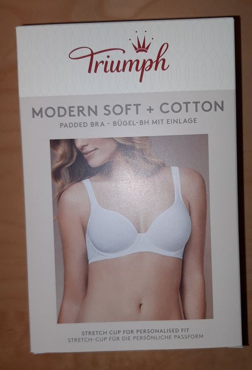 Soutien gorge corbeille modern soft de Triumph 75 D (Neuf avec emballage d'origine) à Assens ...