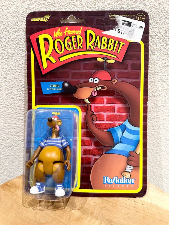 Neu Super7 Who Framed Roger Rabbit Stupid ReAction Figur | Kaufen auf ...
